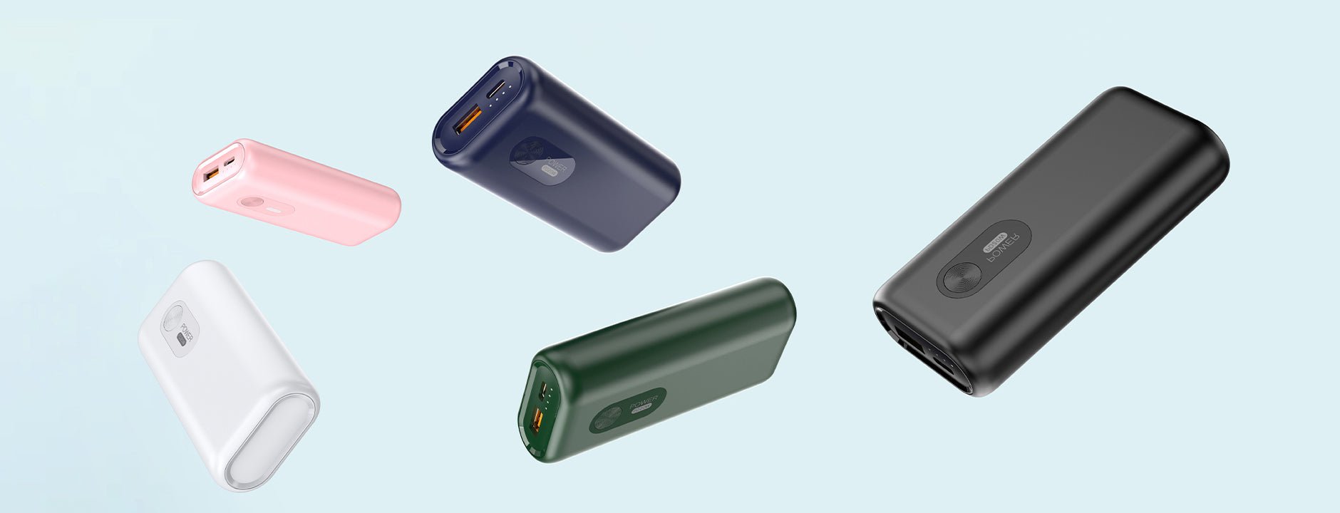 Portable, Lightweight, Small And Large Capacity Power Bank Options ...